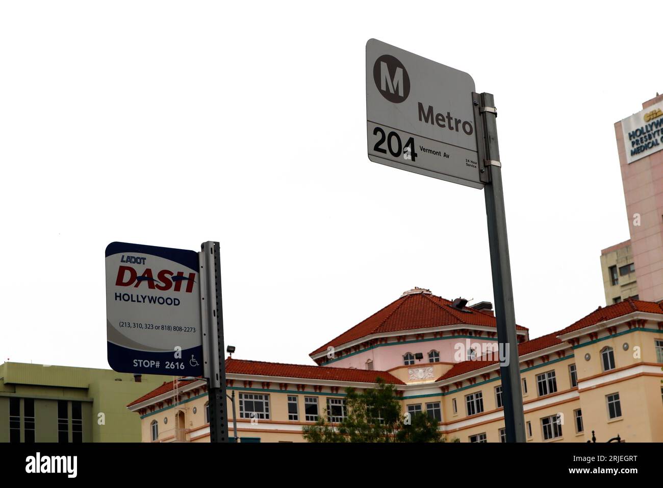 Los Angeles, California: Los Angeles LADOT Transit DASH and METRO Bus ...