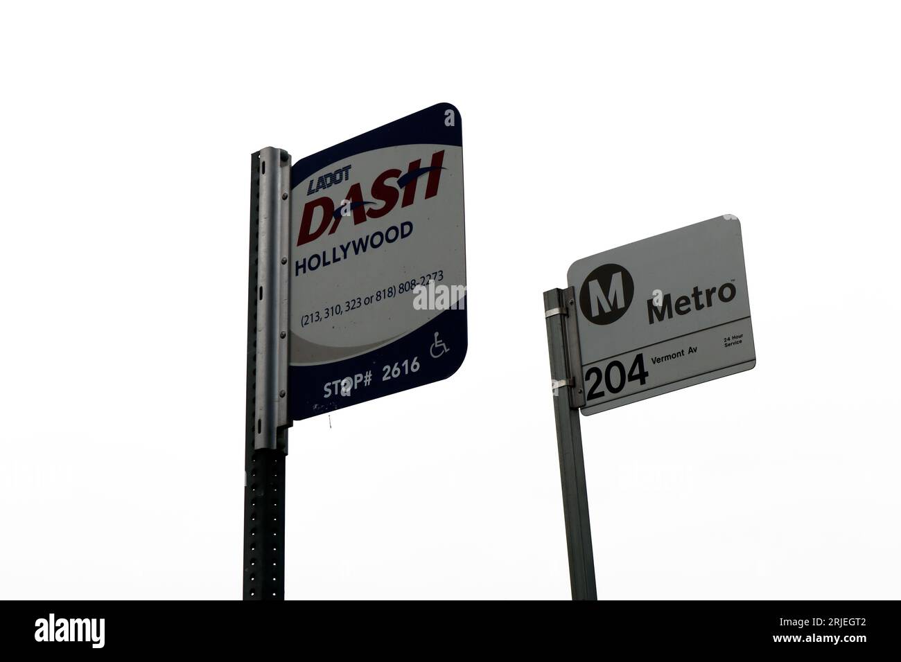 Los Angeles, California: Los Angeles LADOT Transit DASH and METRO Bus ...
