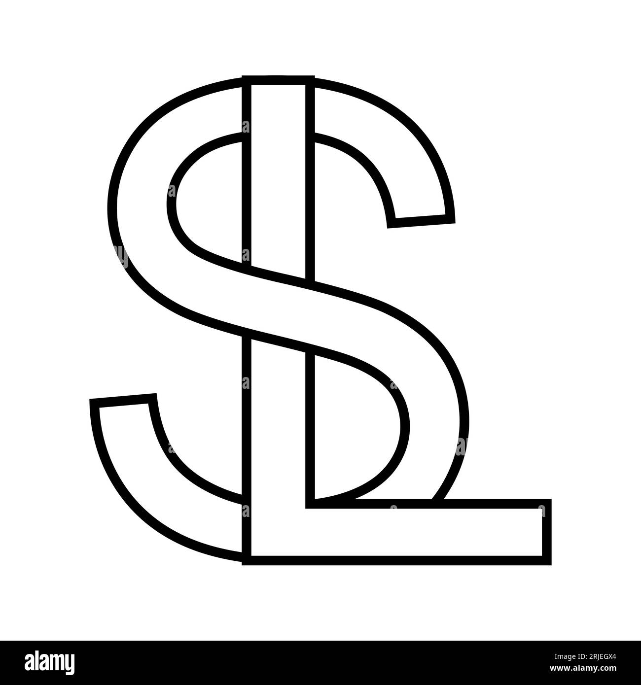 Ls letters Cut Out Stock Images & Pictures - Alamy