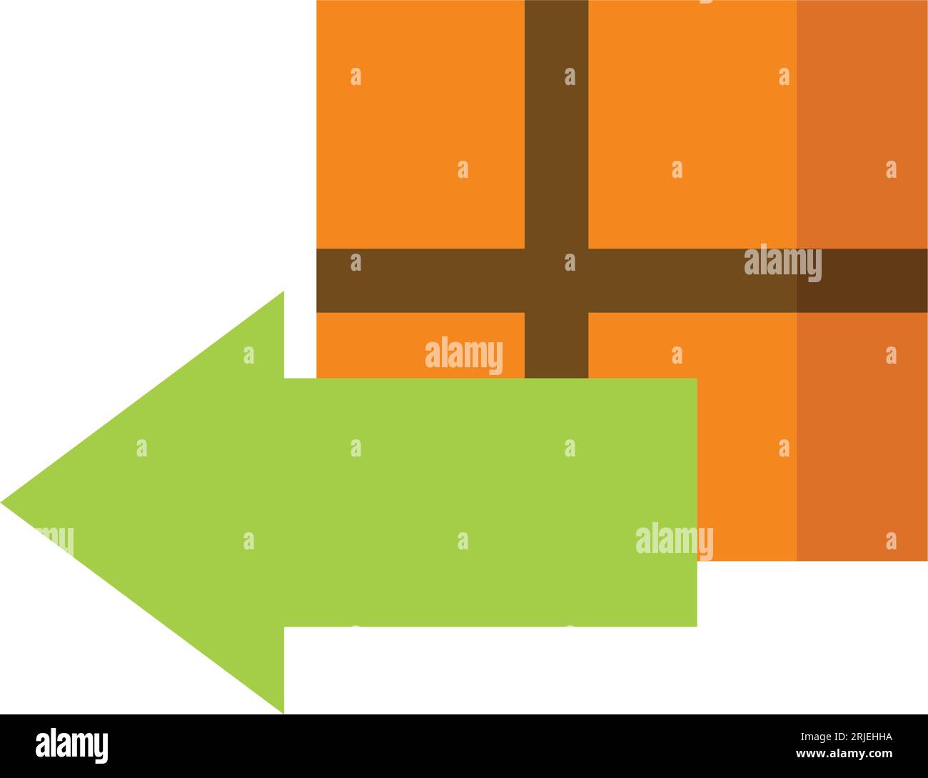 Return Parcel Vector Icon Stock Vector Image & Art - Alamy