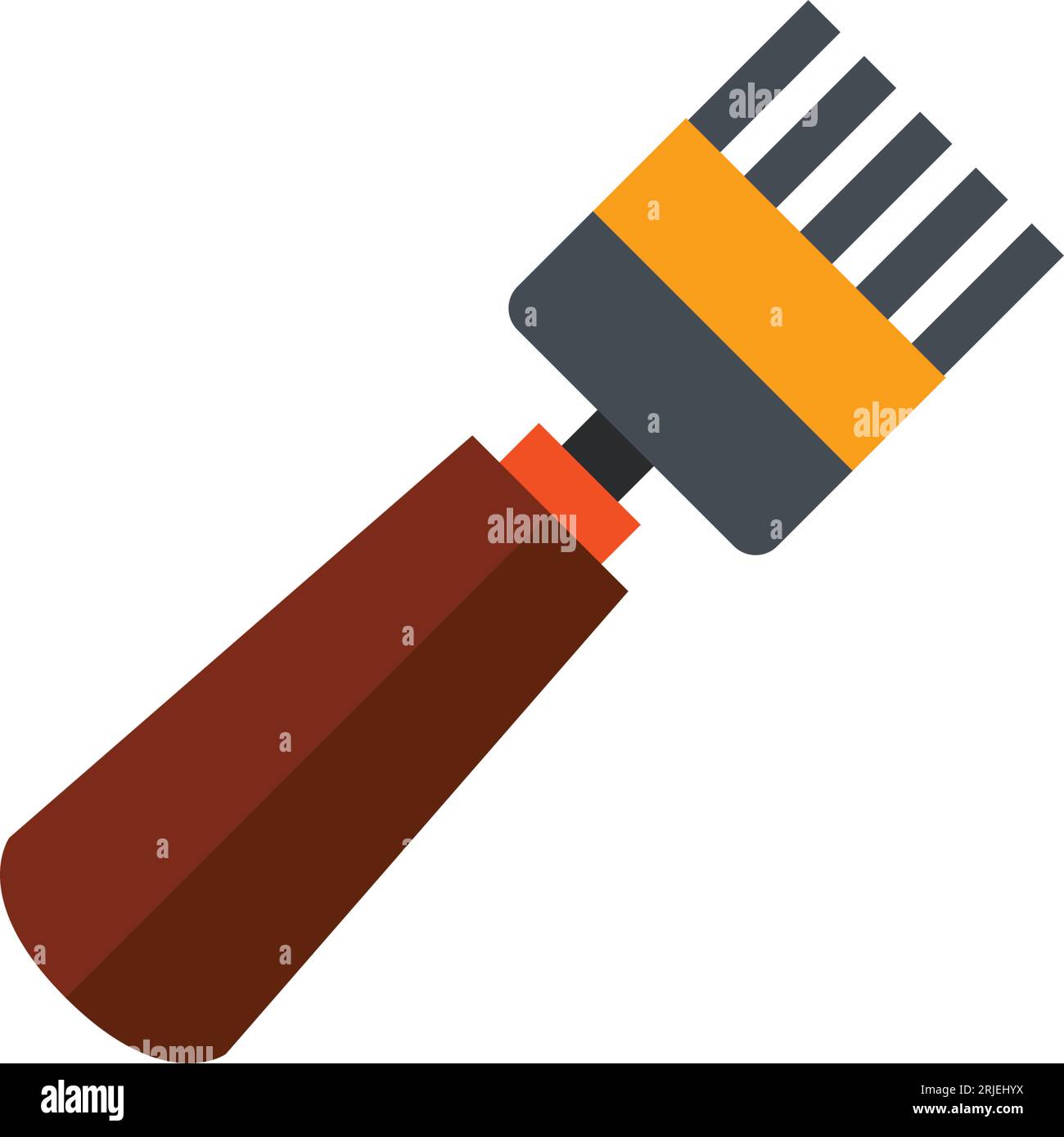 Fork comb Stock Vector Images - Alamy