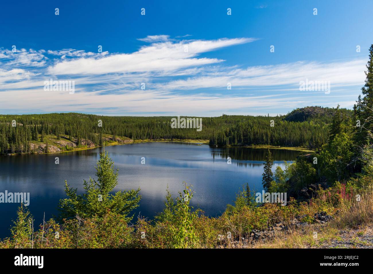 Beautiful Hidden Lakes Territorial Park along Ingraham Trail near ...