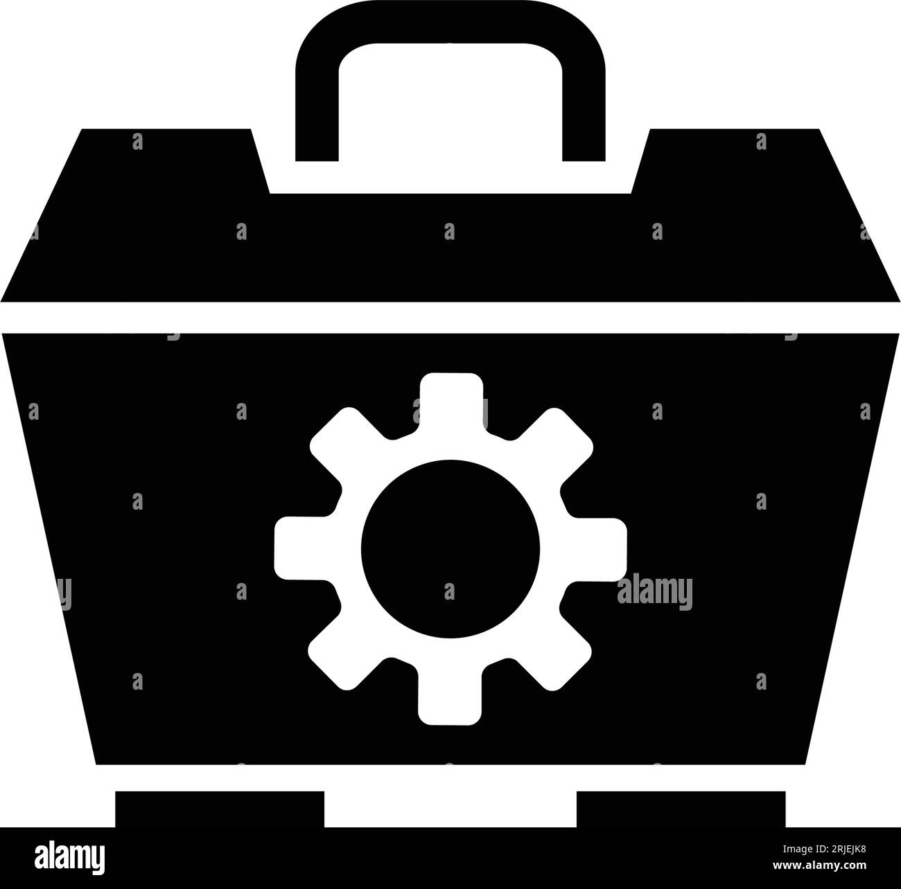 Hand toolbox icon Stock Vector Image & Art - Alamy