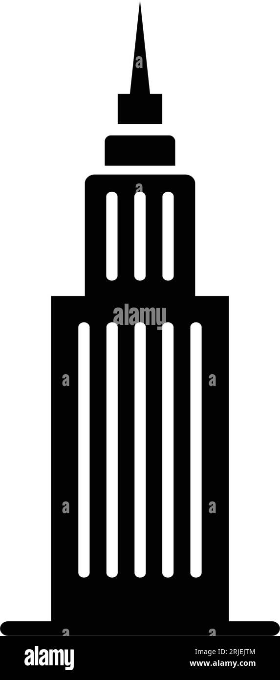 Building the empire state building Cut Out Stock Images & Pictures - Alamy