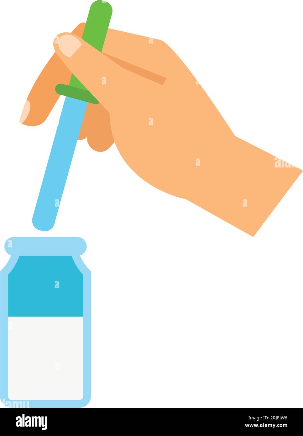 Perfume test Stock Vector Images - Alamy