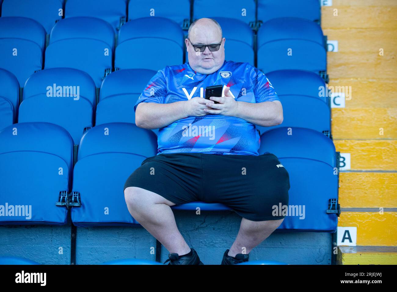 Stockport county fan hi-res stock photography and images - Alamy