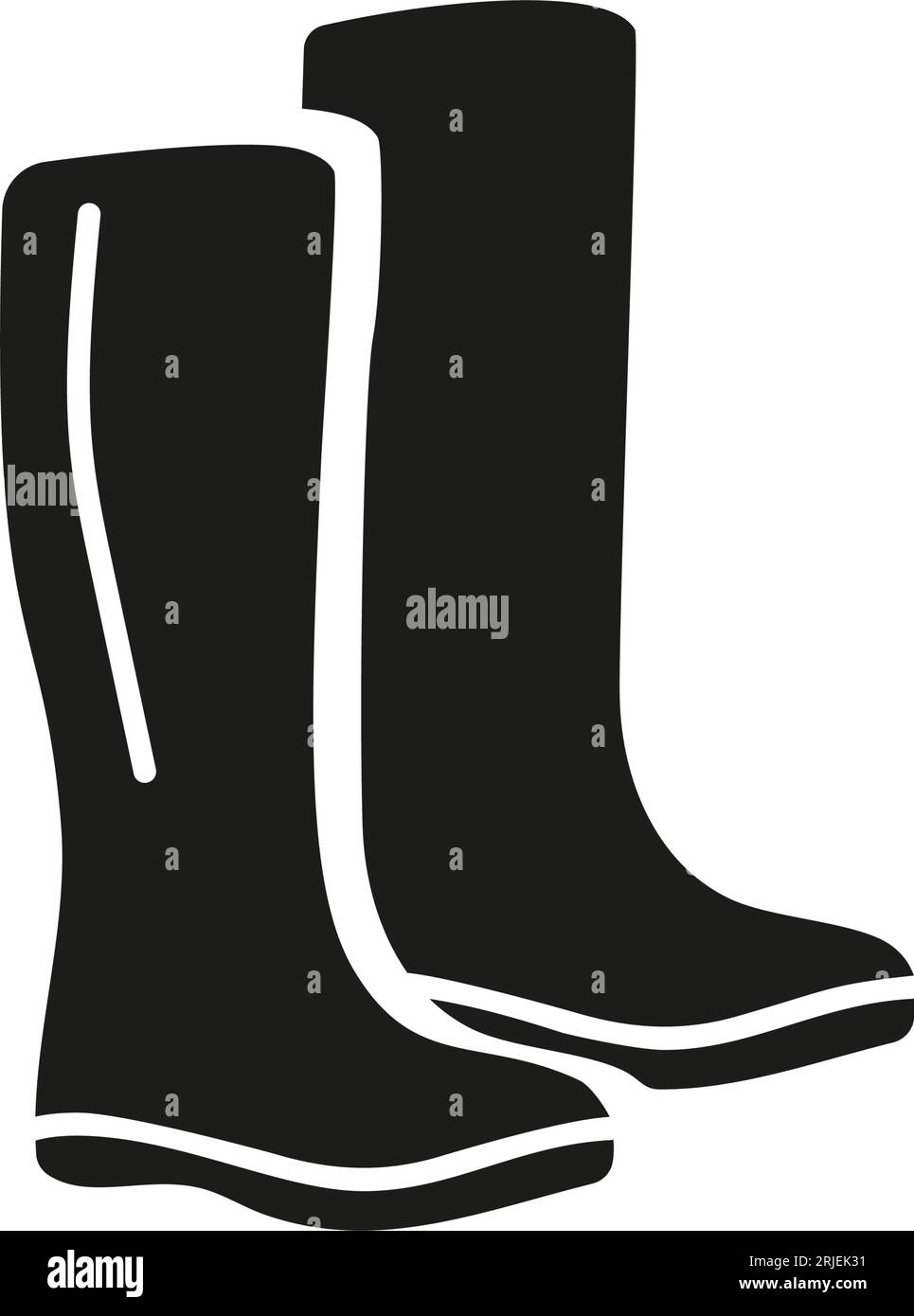 Rubber boots icon Stock Vector Image & Art - Alamy