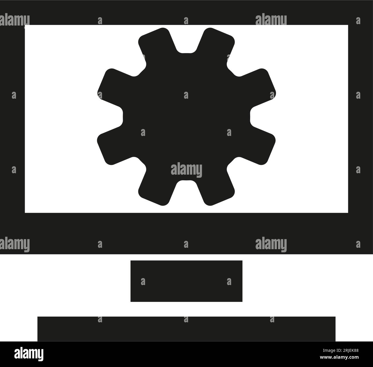 Driver installation icon Stock Vector Image & Art - Alamy