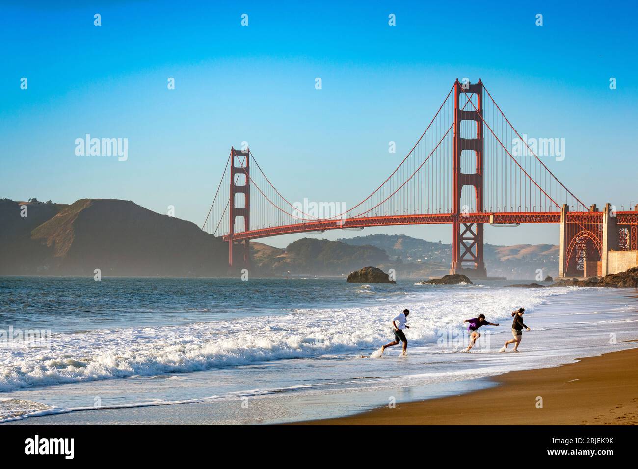 Baker beach and golden gate bridge hi-res stock photography and images ...