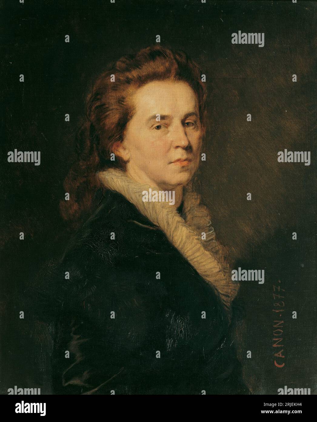 Auguste Granitsch 1877 by Hans Canon Stock Photo - Alamy