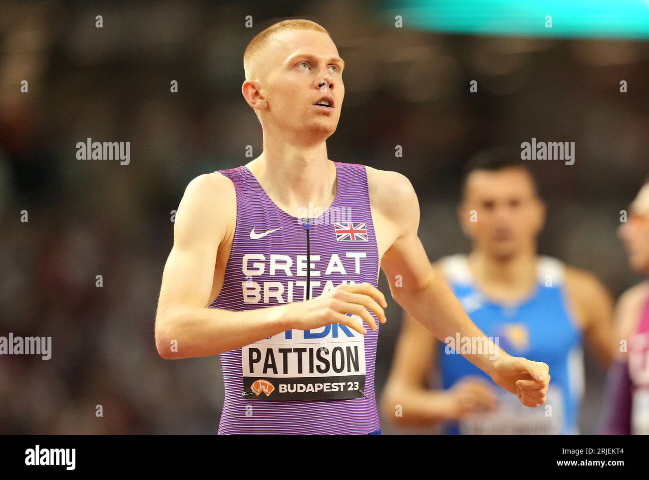 Great Britain's Ben Pattison after competing in the Men's 800 metres ...