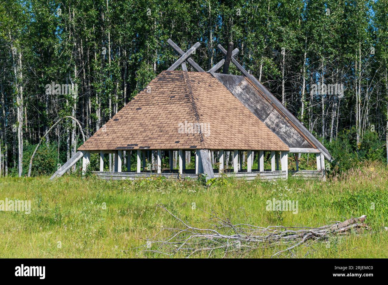 Hay River Dene Reserve / Katlodeeche First Nation, NT Canada - 14 AUG ...