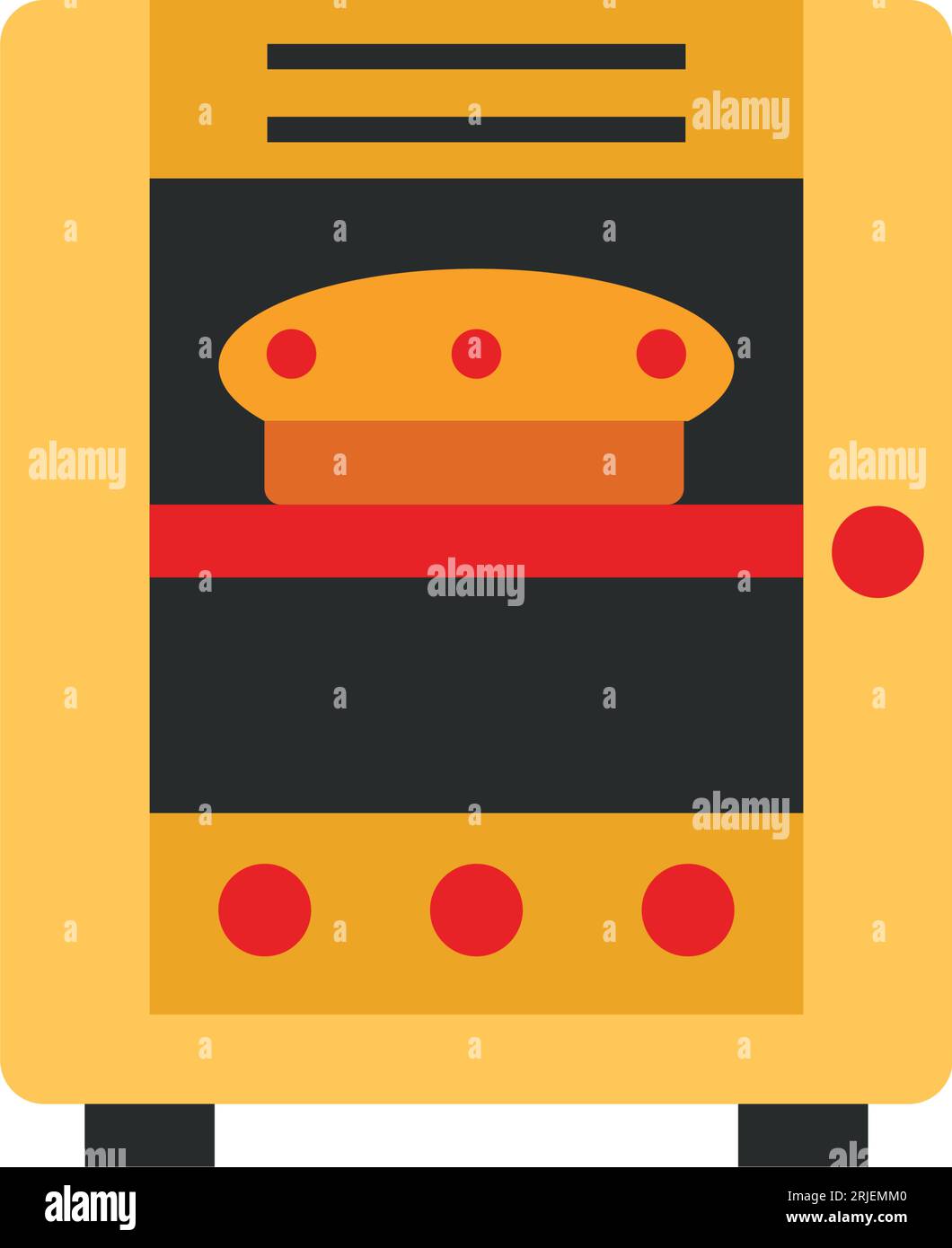 Convection oven cooking icon Stock Vector Images - Alamy