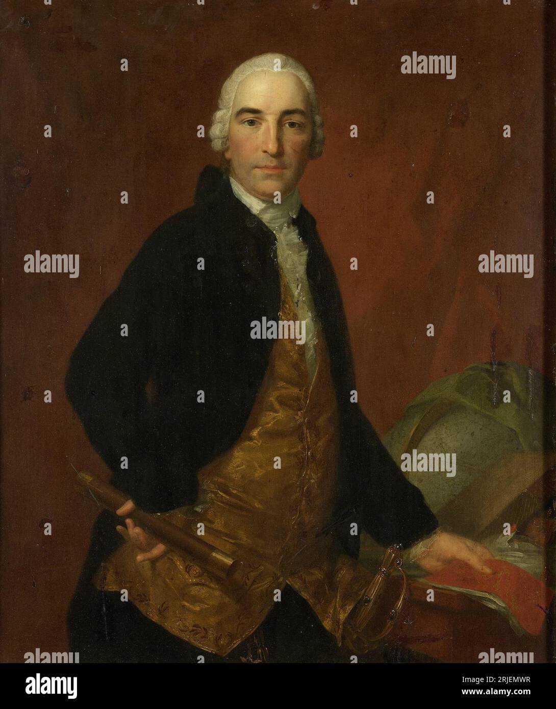 Portrait of Willem Arnold Alting, Governor-General of the Dutch East ...