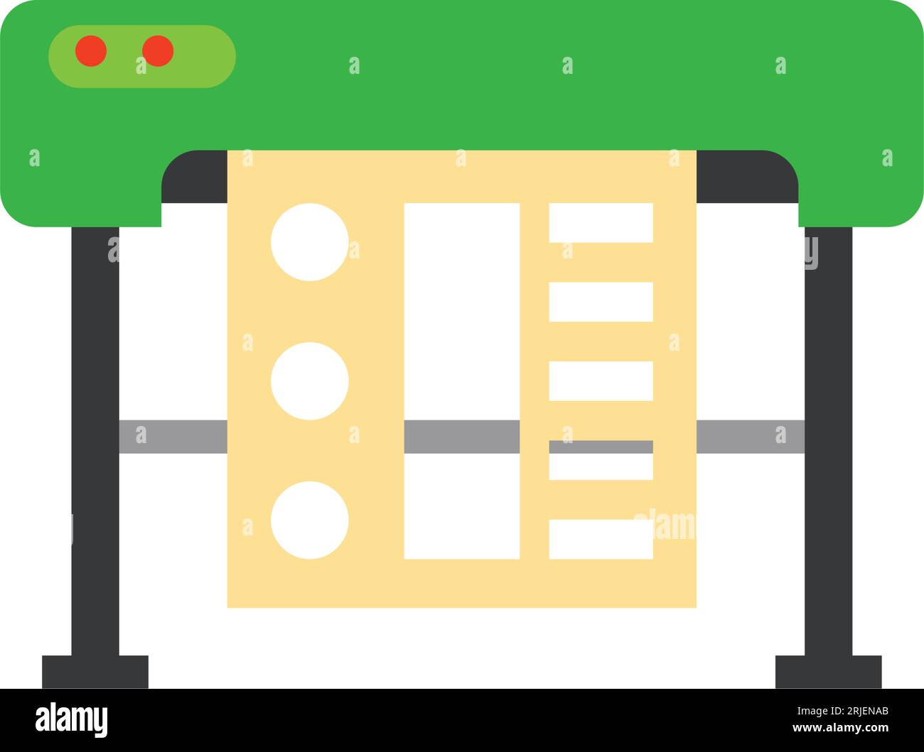 Cutting plotter printer icon Stock Vector Image & Art - Alamy