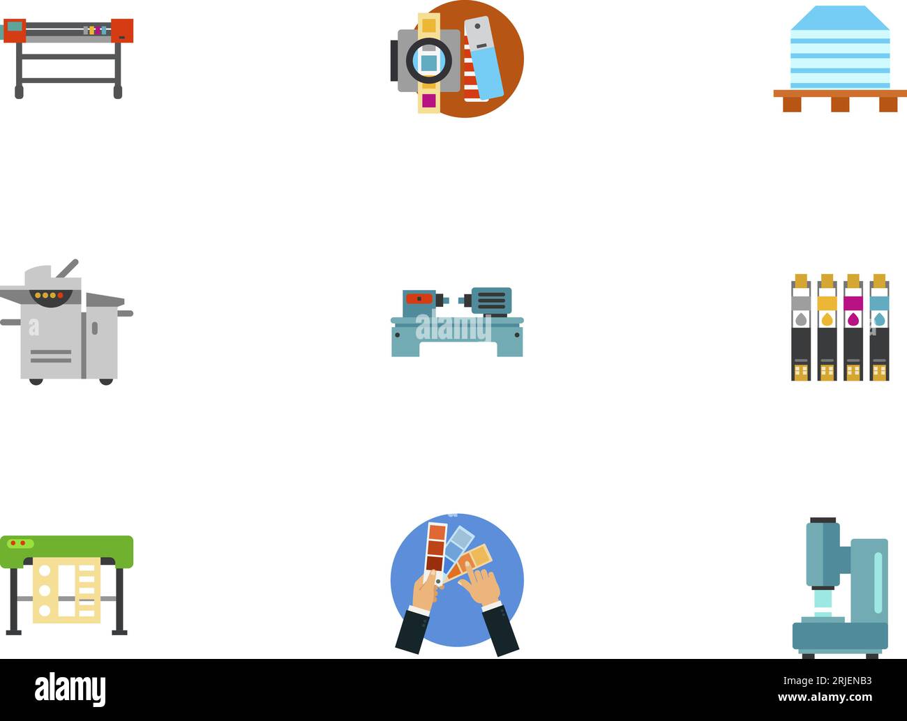 Typography Icon Set Stock Vector Image & Art - Alamy