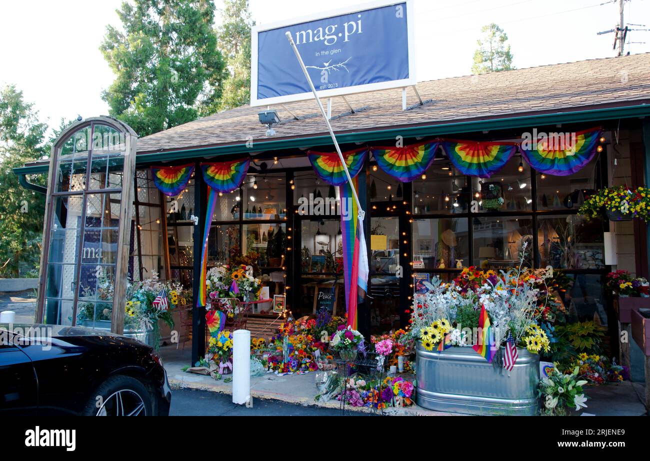 Cedar Glen, California, USA. 21st Aug, 2023. Tragic Loss of Life ...