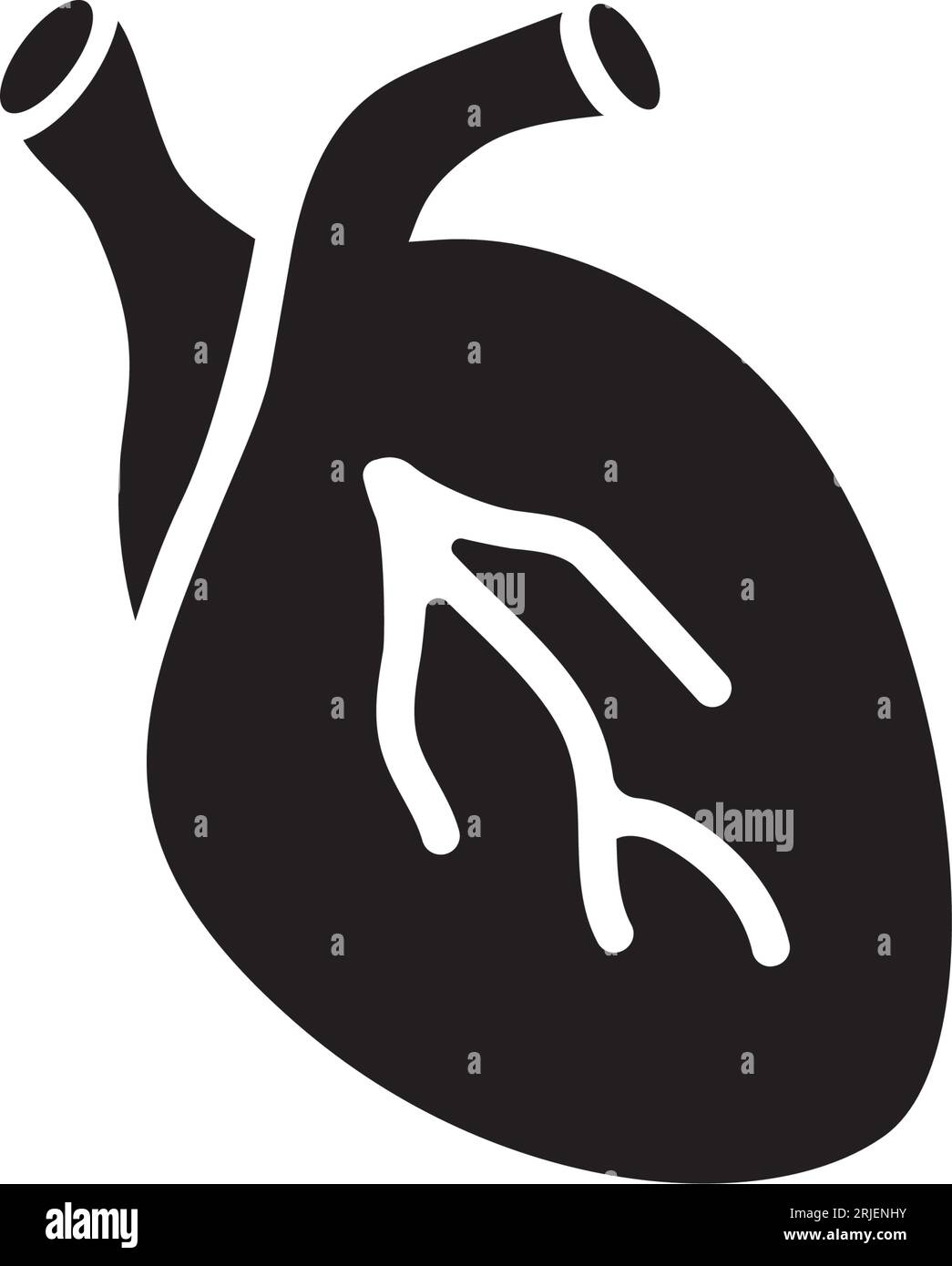 Human heart icon Stock Vector Image & Art - Alamy