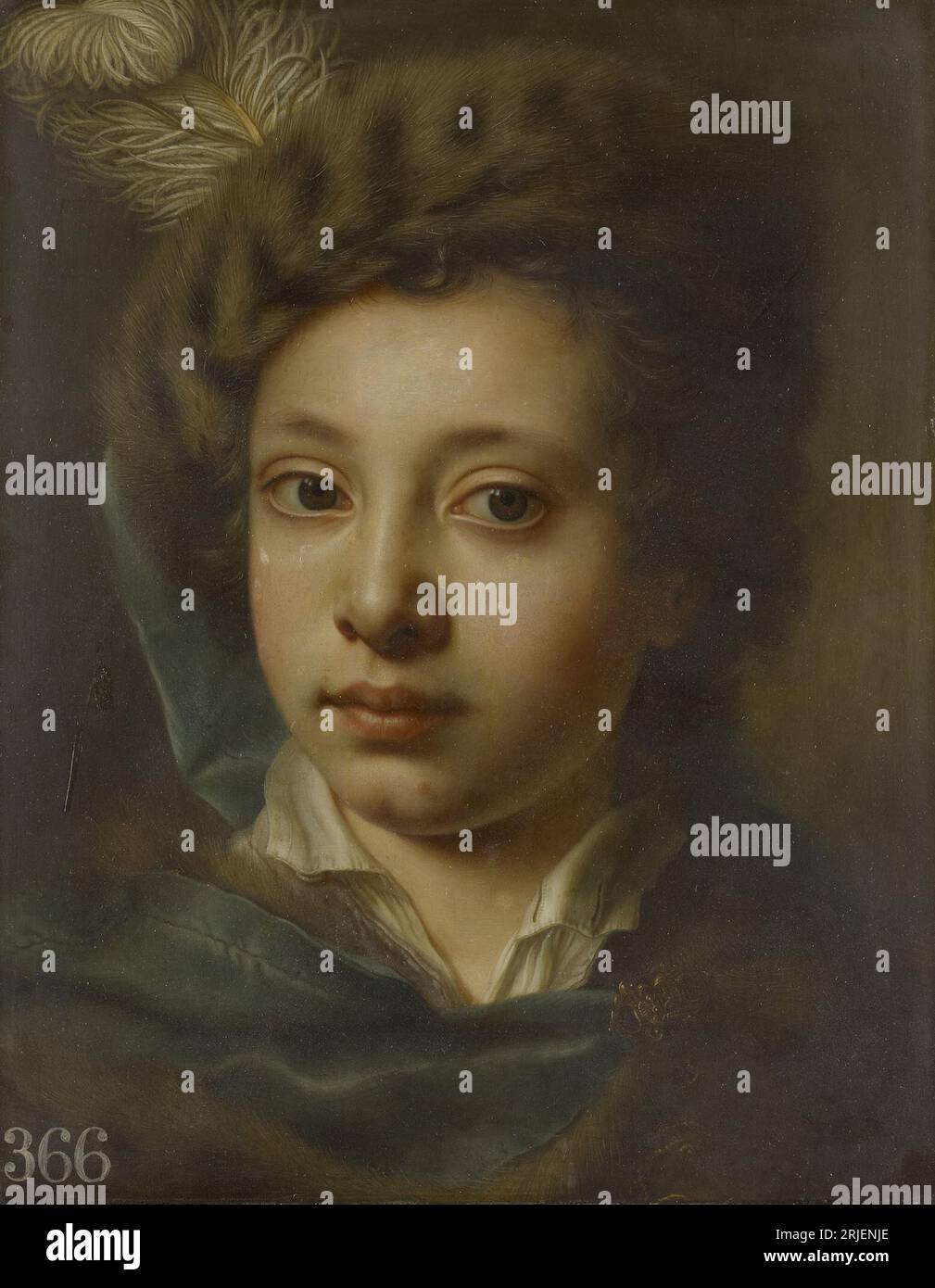 Youth 1730s by Balthasar Denner Stock Photo - Alamy