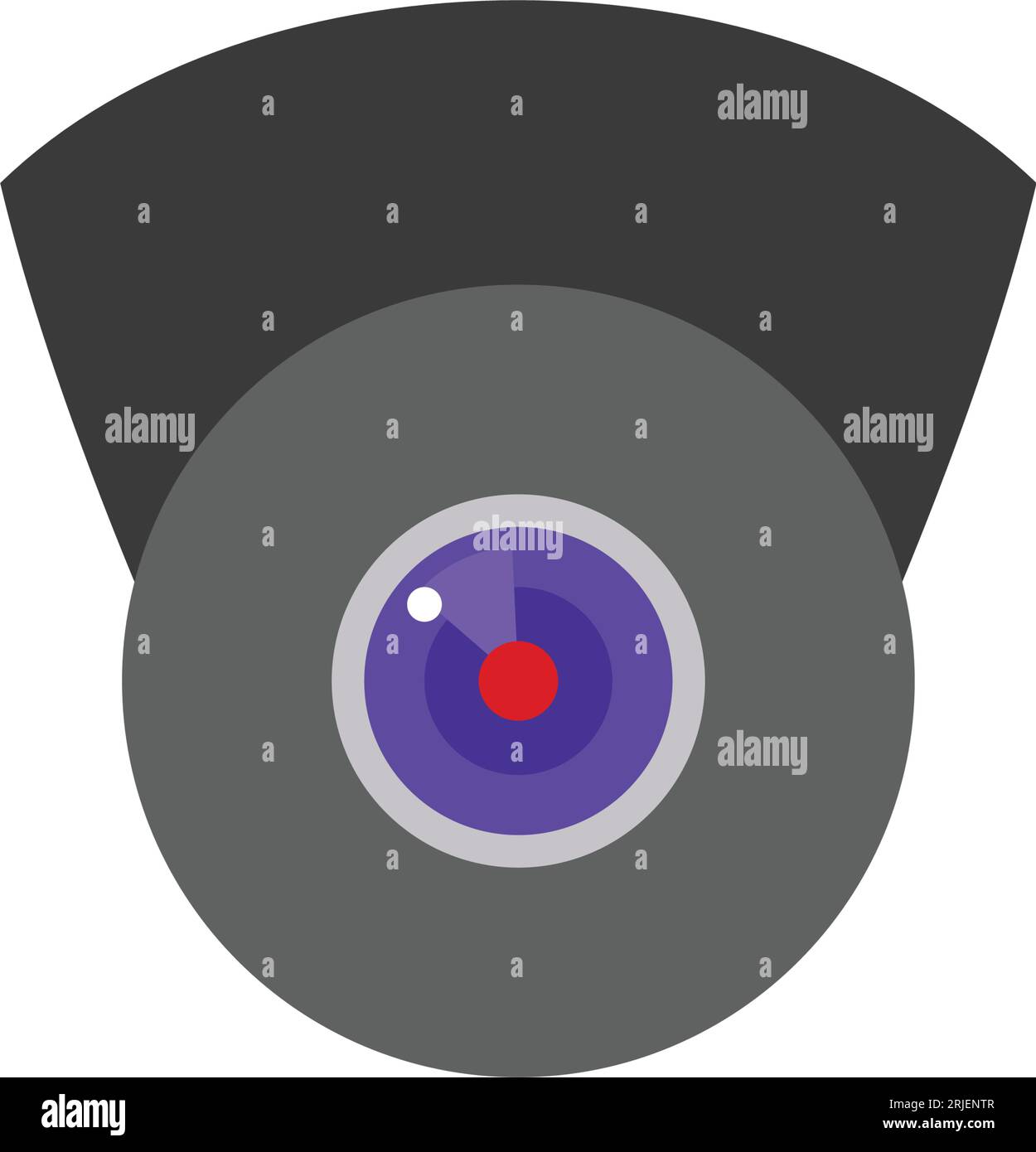 Cctv surveillance camera image Stock Vector Images - Alamy