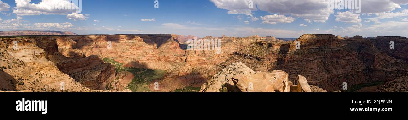 Little Grand Canyon of the San Rafael River from Wedge Overlook, Sids ...