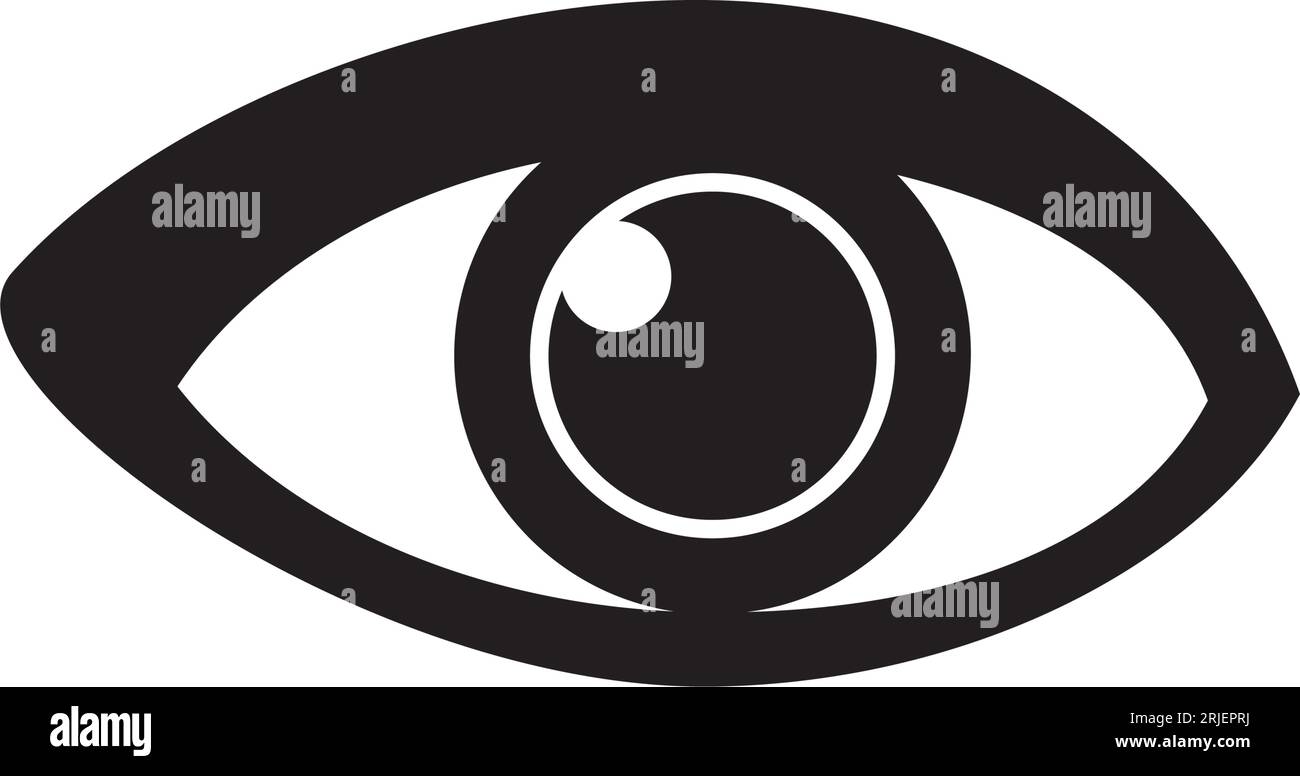 Human eye icon Stock Vector Image & Art - Alamy