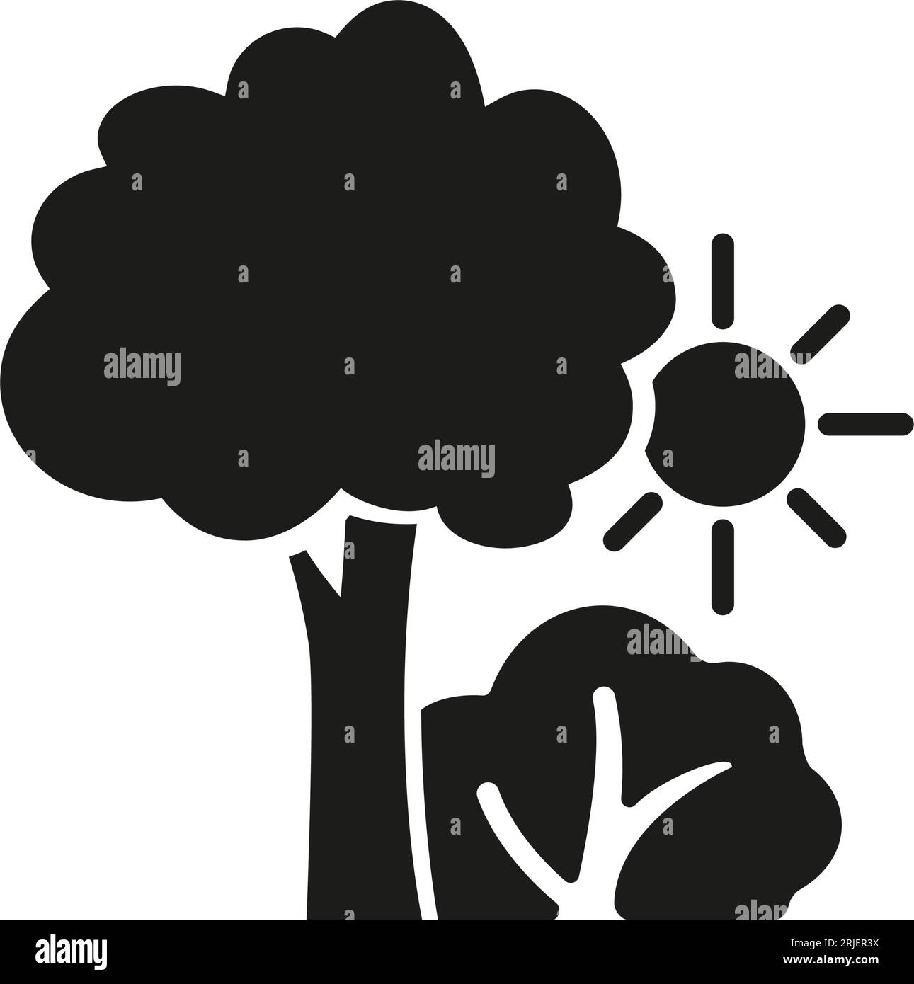 Summer park icon Stock Vector Image & Art - Alamy