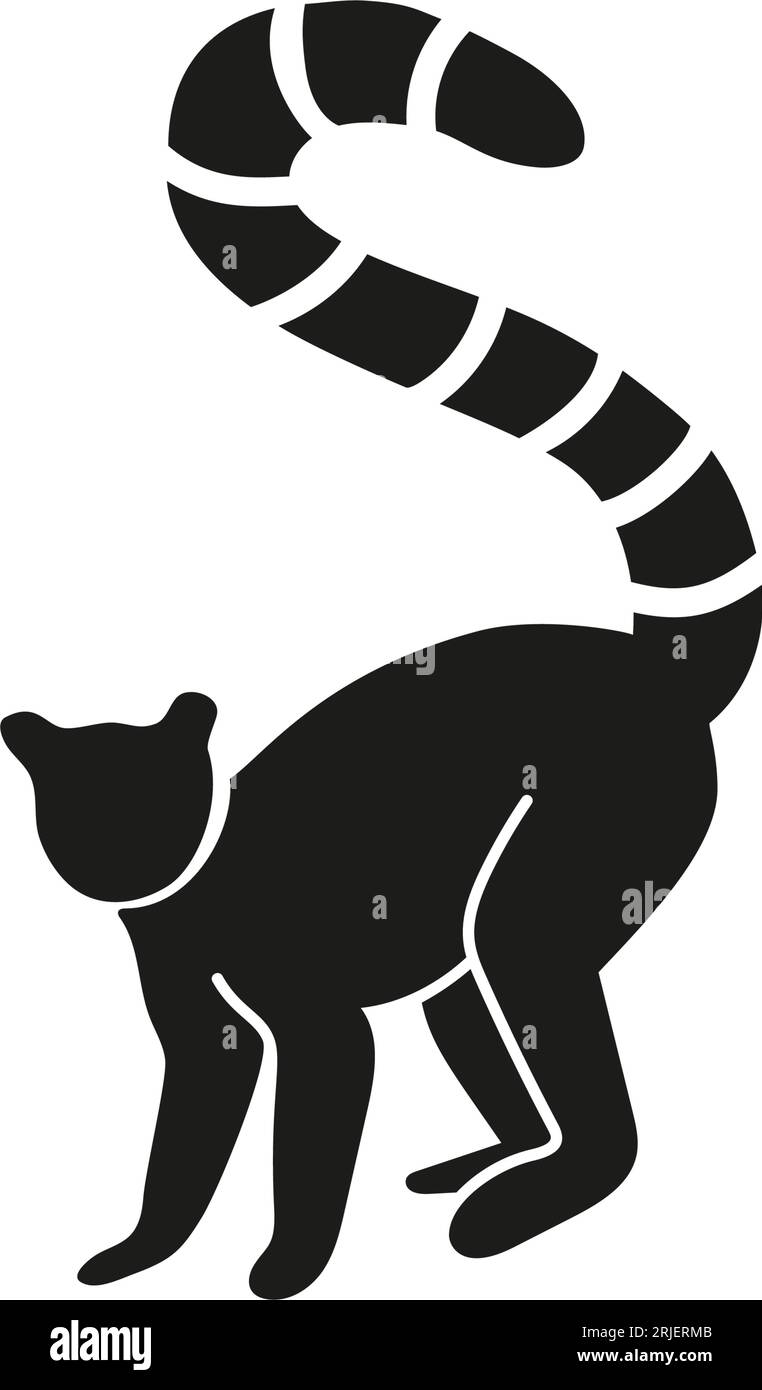 Lemur logo vector hi-res stock photography and images - Alamy