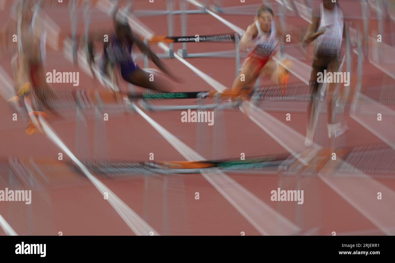 Budapest, Hungary. 22nd Aug, 2023. Athletics: World Championships, 100 ...