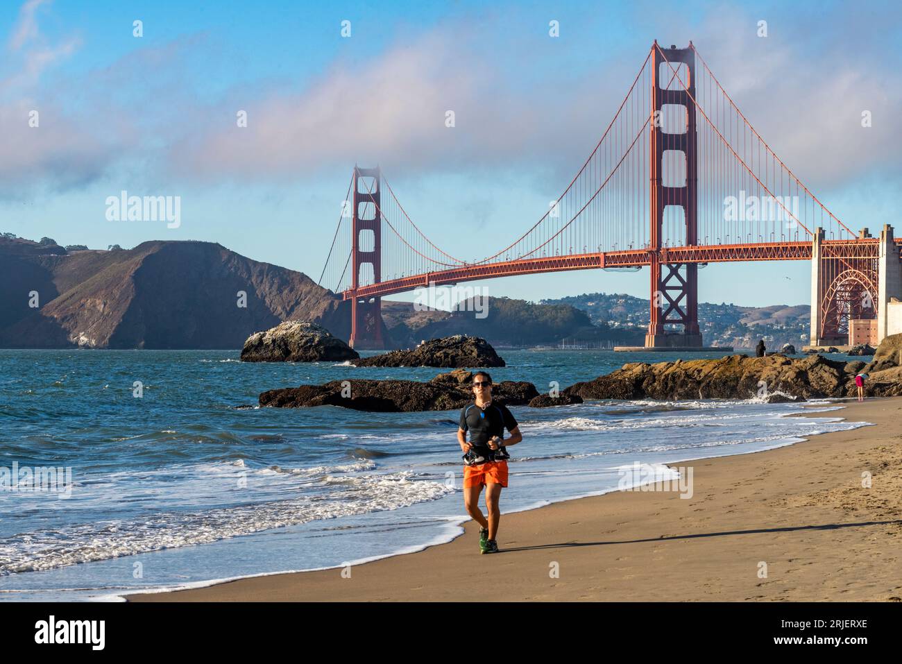Gold beach bridge hi-res stock photography and images - Alamy