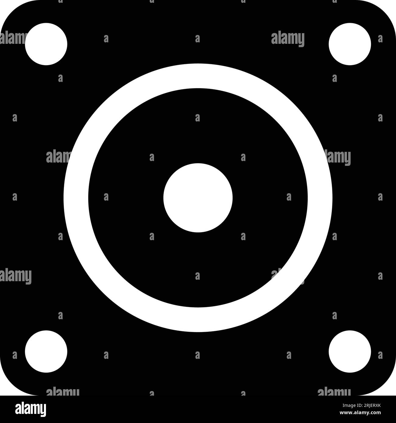 Simple loudspeaker hi-res stock photography and images - Alamy