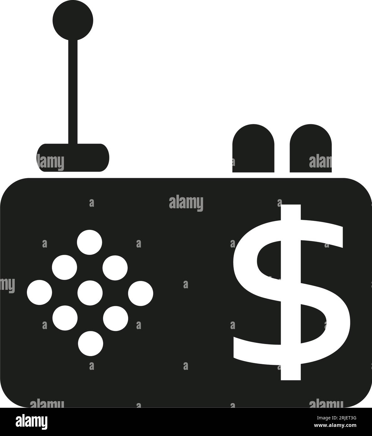 Radio advertising concept icon Stock Vector Image & Art - Alamy