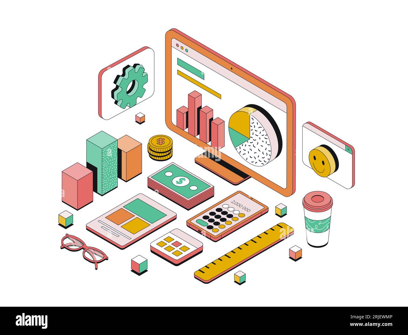 Cust vector vectors hi-res stock photography and images - Alamy