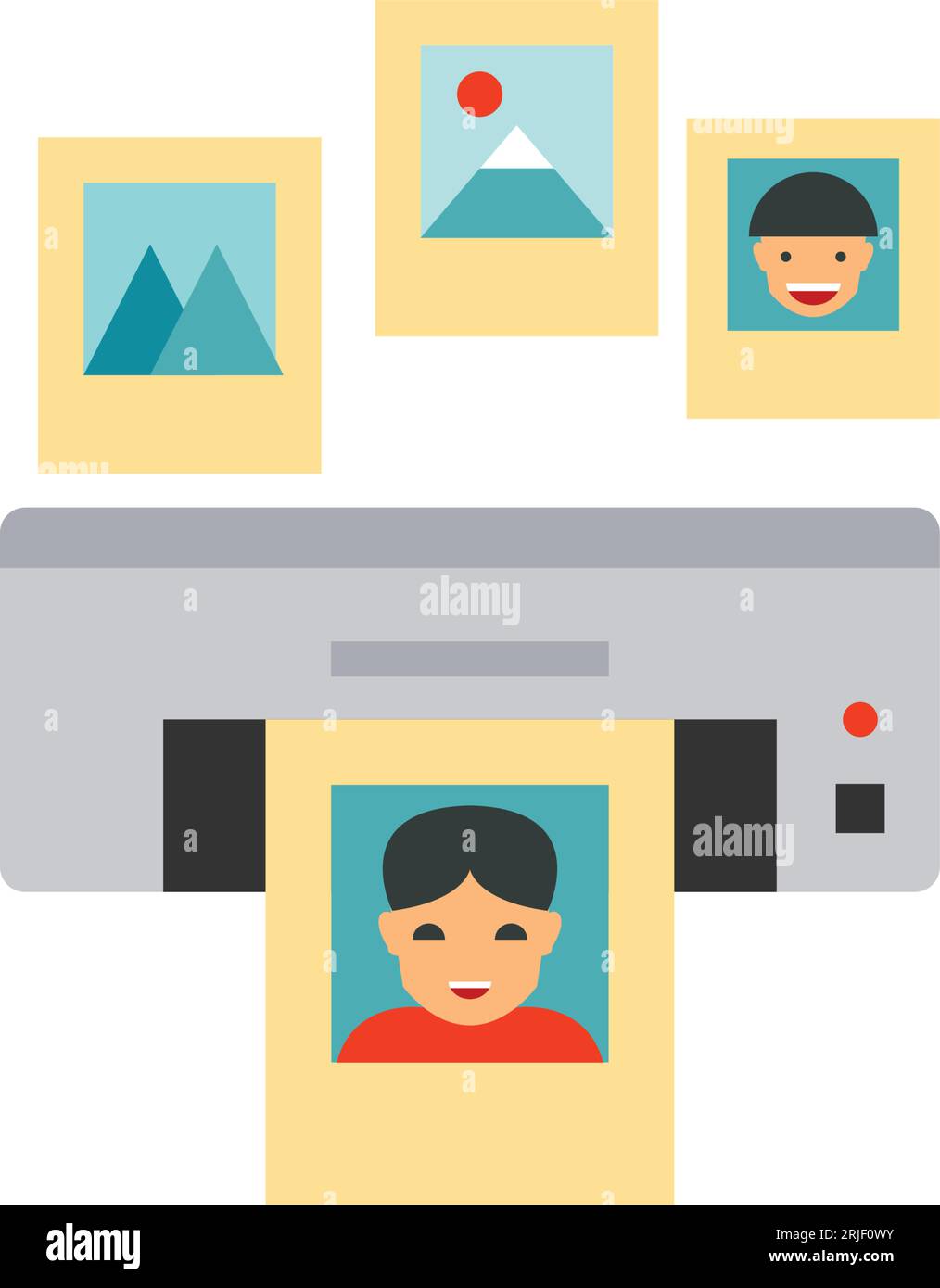 Photo printing icon Stock Vector Image & Art - Alamy