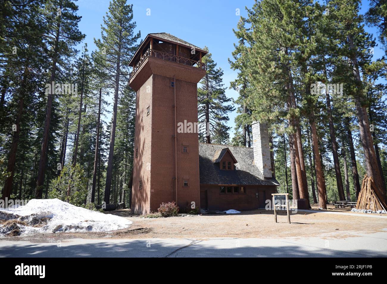 Photo of Hellman Ehrman mansion Lake tahoe Sugar Pine state park Stock ...
