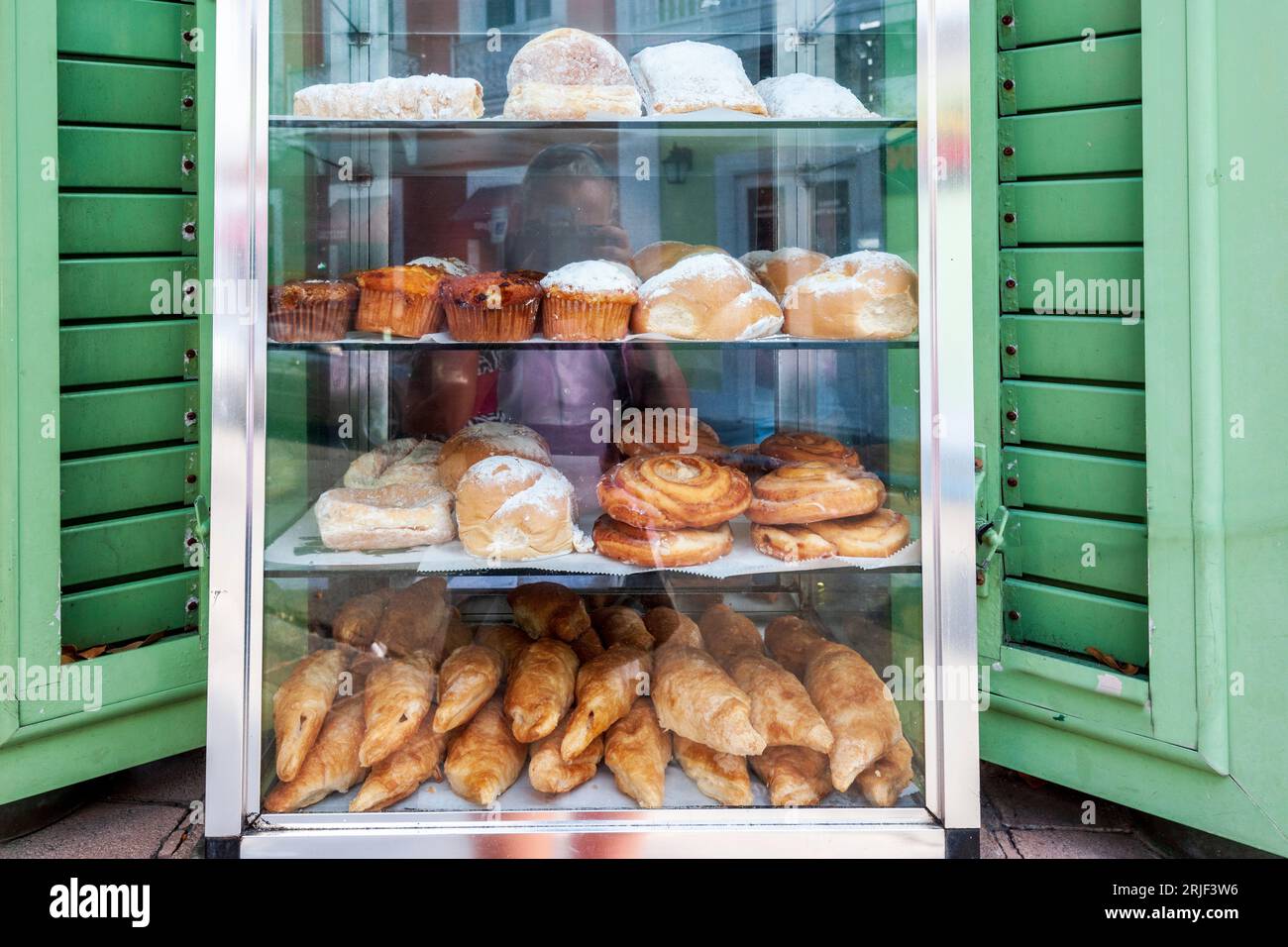 Old San Juan , Bakery with typical pastries of Puerto Rico San Juan ...