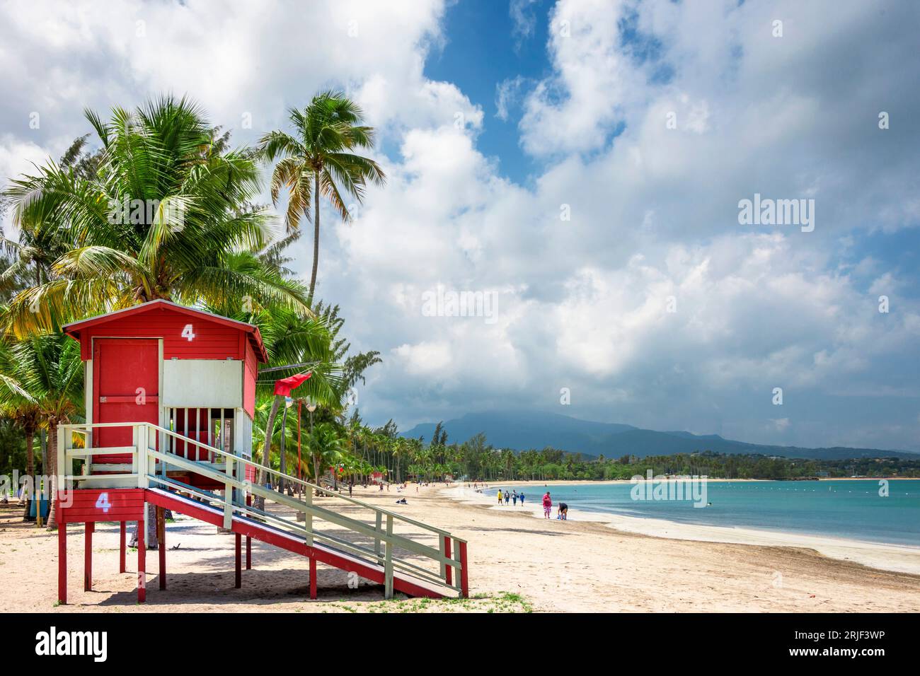 Luquillo Beach El Junque (tropical Rainforest) , Luquillo, Puerto Rico ...