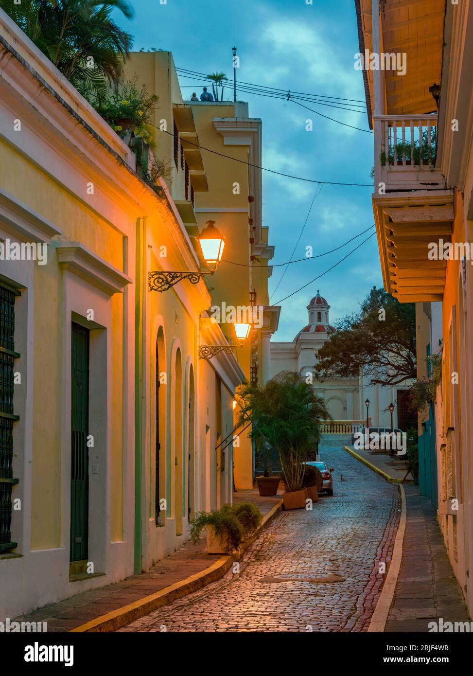 Old San Juan ,colorful Streets, San Juan Puerto Rico, USA,Caribbean ...