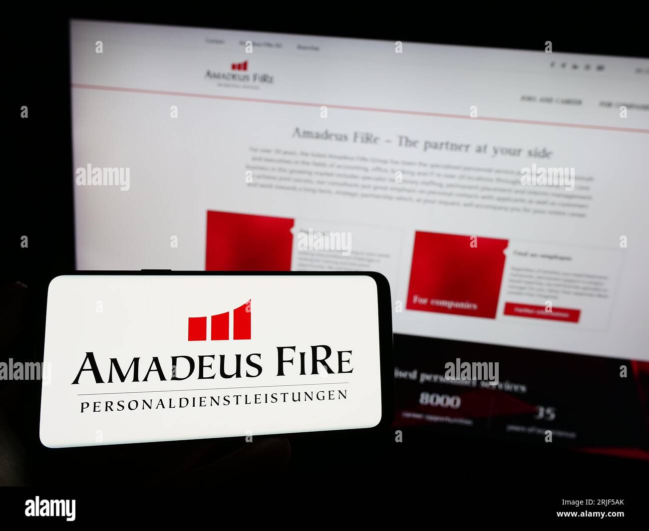 Amadeus fire logo hi-res stock photography and images - Alamy