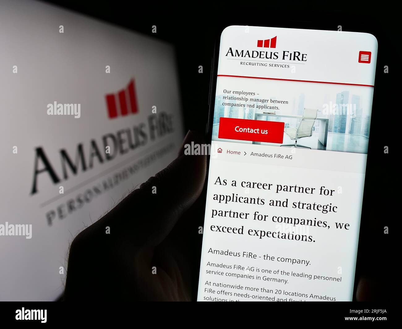 Amadeus fire logo hi-res stock photography and images - Alamy