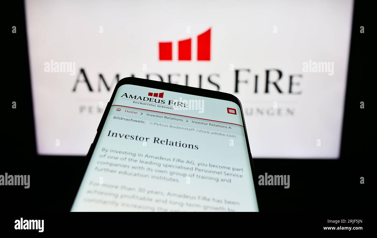 Amadeus fire logo hi-res stock photography and images - Alamy