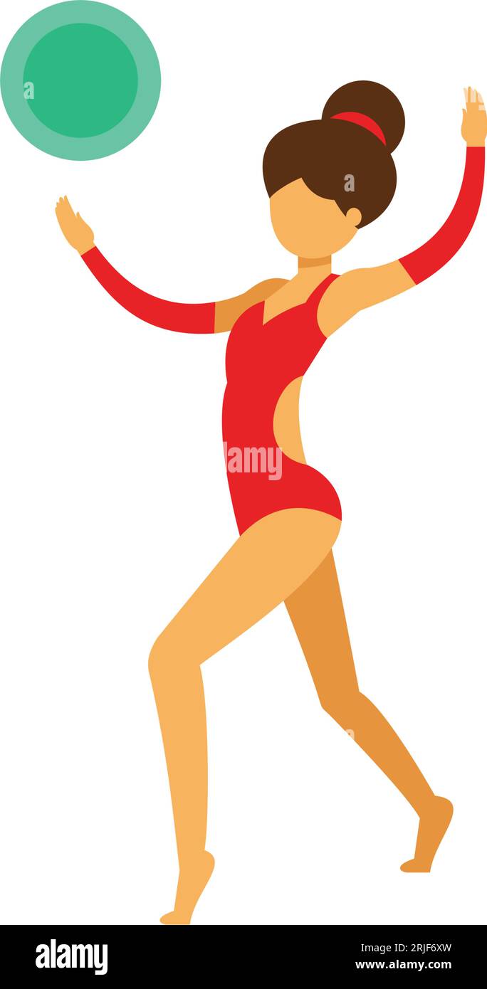 Artistic gymnastics icon Stock Vector Image & Art - Alamy
