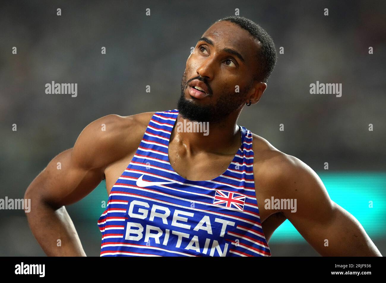 Great Britain's Matthew Hudson-Smith before the Men's 400 Metres Semi ...