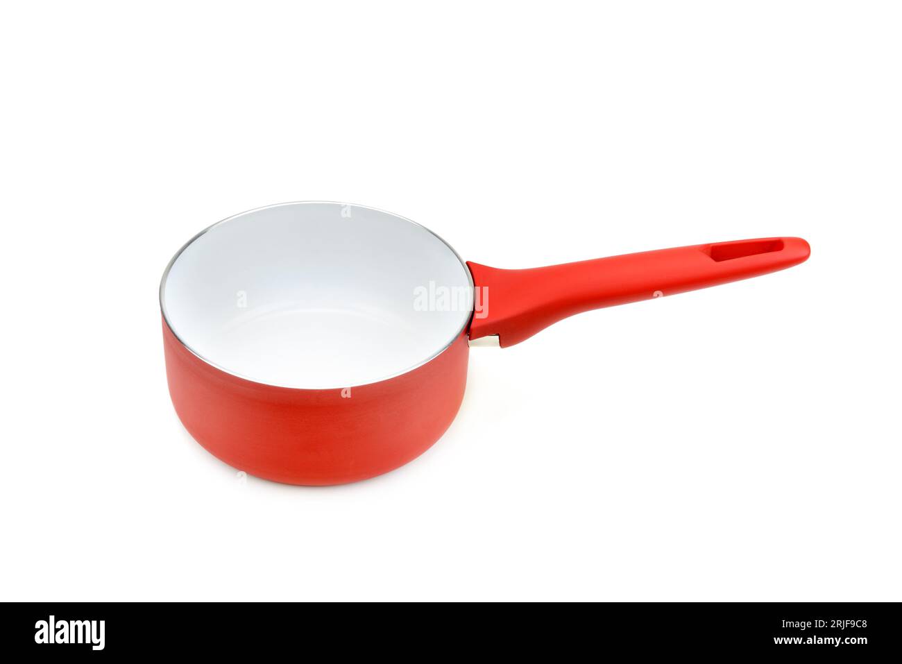 Beautiful cooking pot isolated on white background Stock Photo - Alamy