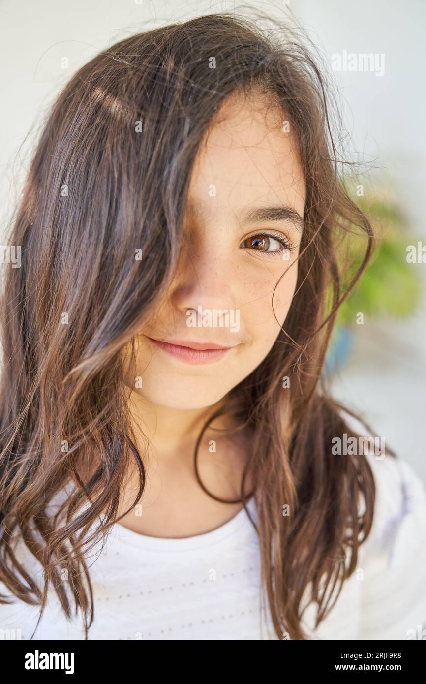 Dark Brown Hair Teen