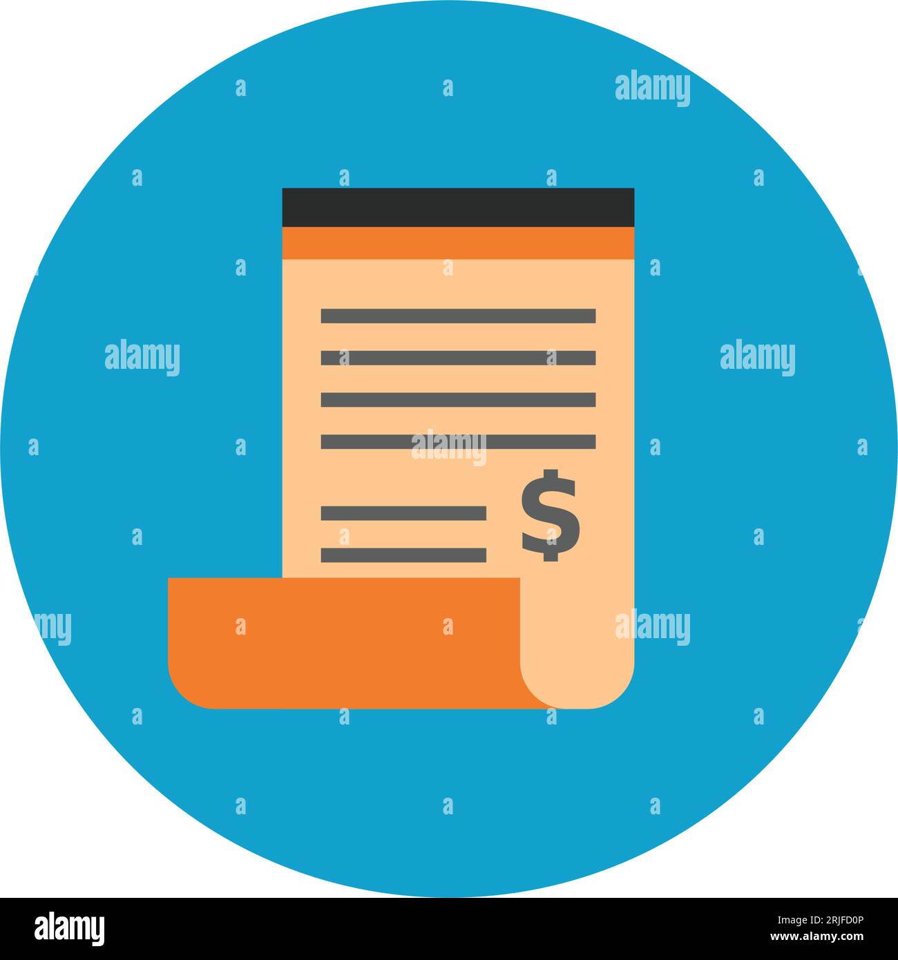 Invoice bill payment agreement Stock Vector Images - Alamy