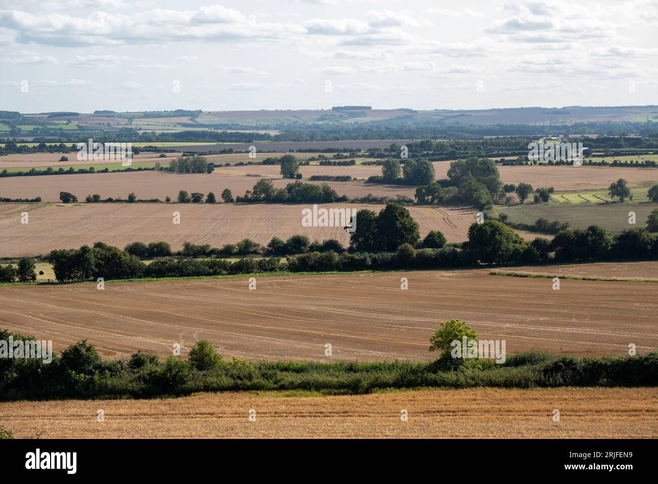 View at Wittenham Clumps Stock Photo - Alamy