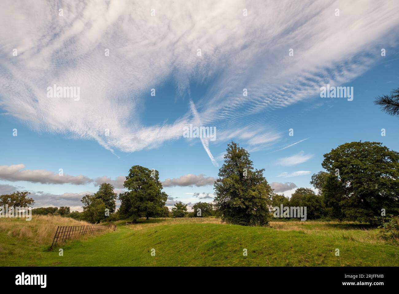 Castle Meadows, Wallingford Stock Photo - Alamy