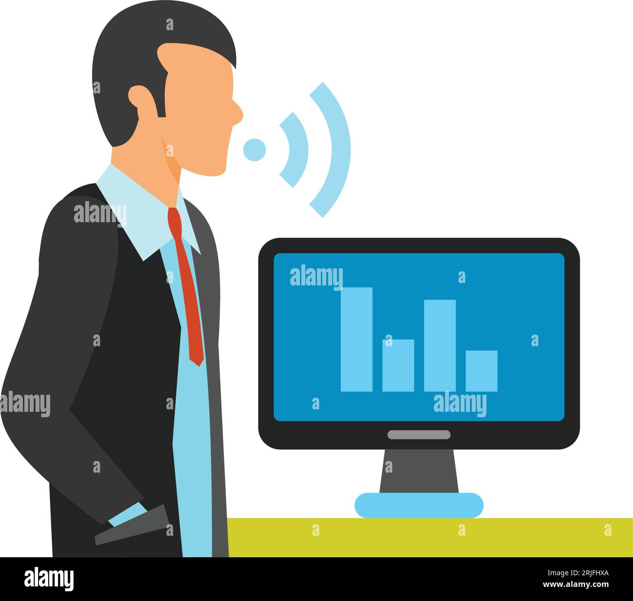 Home voice control icon Cut Out Stock Images & Pictures - Alamy