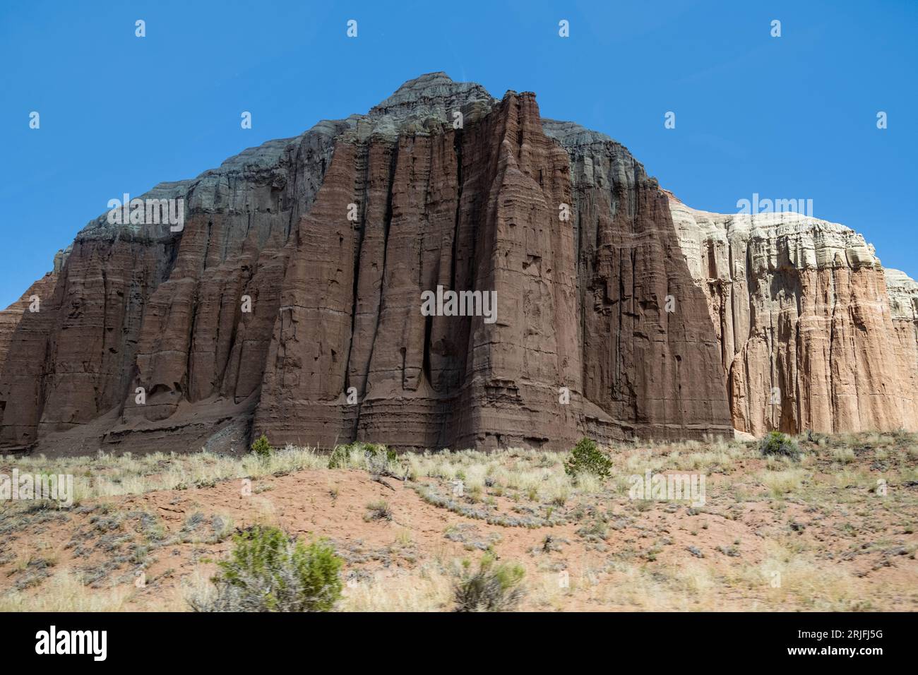 Stunning rock formations in Capital Reef National Park, Utah, USA. They ...